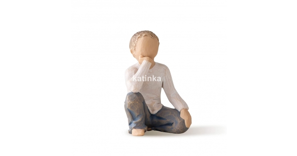 Figurina Willow Tree - Inquisitive Child - Copil curios